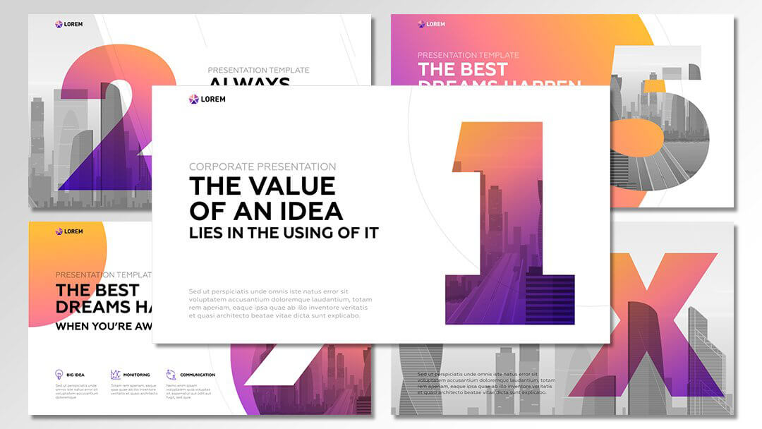 Professionelles Design für PowerPoint-Präsentationen & Folienmaster